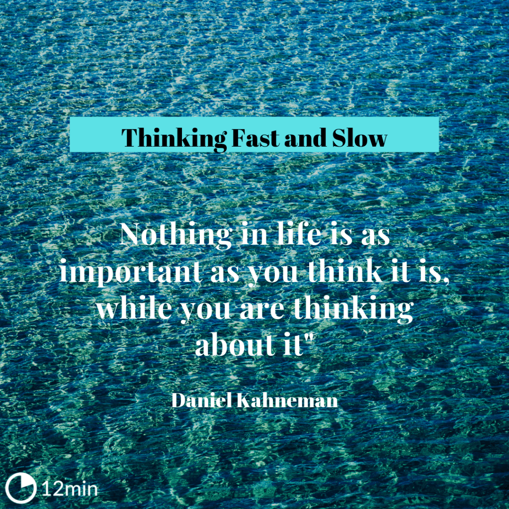 Thinking Fast and Slow PDF Summary - Daniel Kahneman | 12min Blog Staging