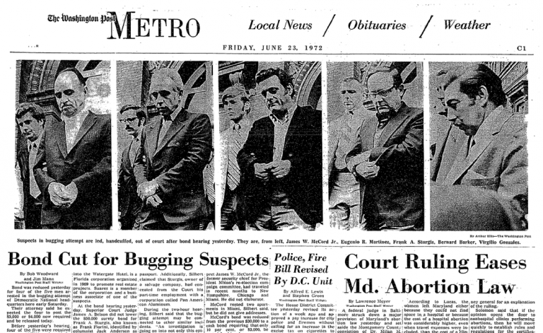 Watergate Scandal Summary - History Checks and Political Games